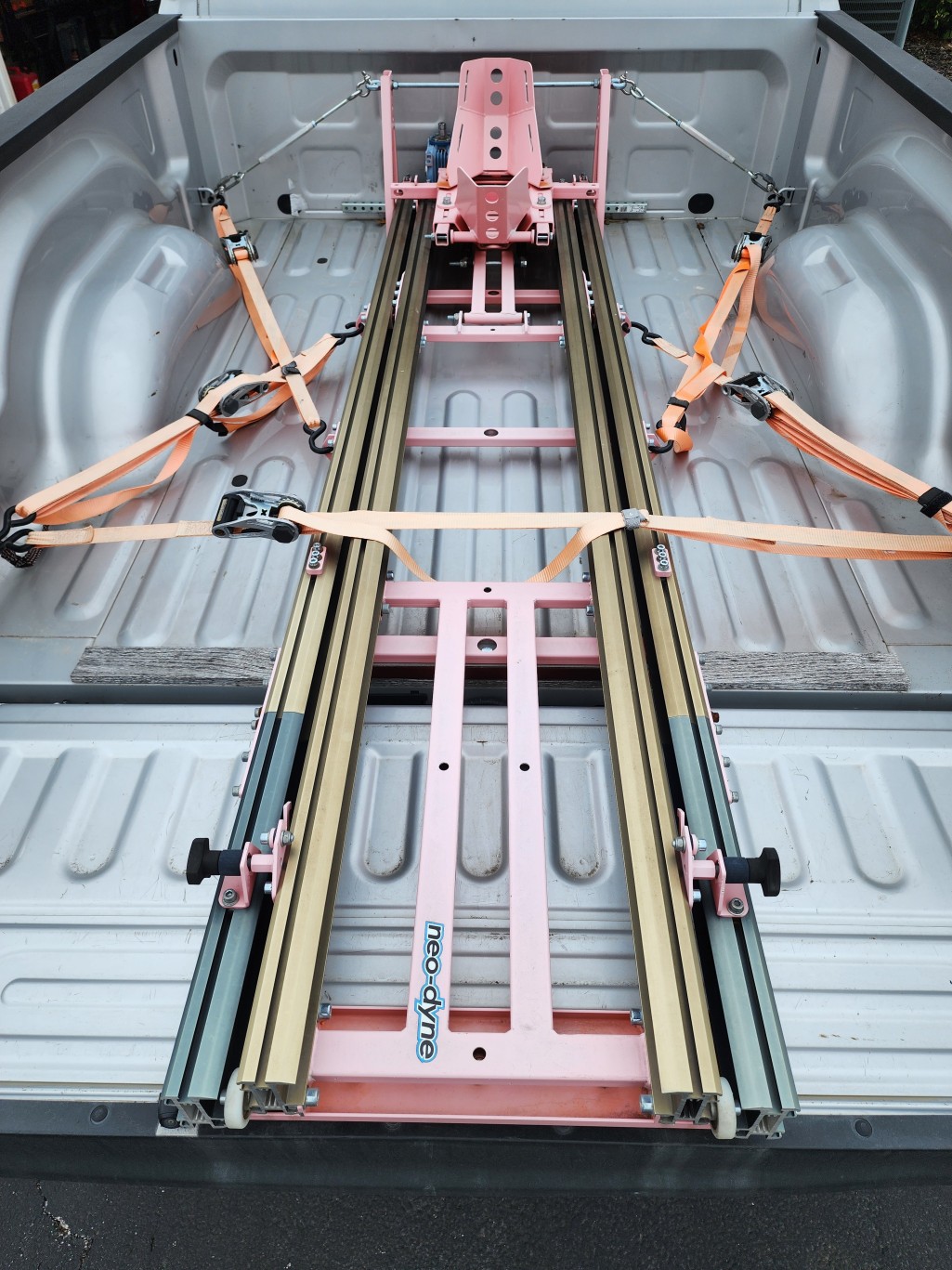 Neodyne Loading Ramp Rear View - Triumph Trophy Photos Gallery